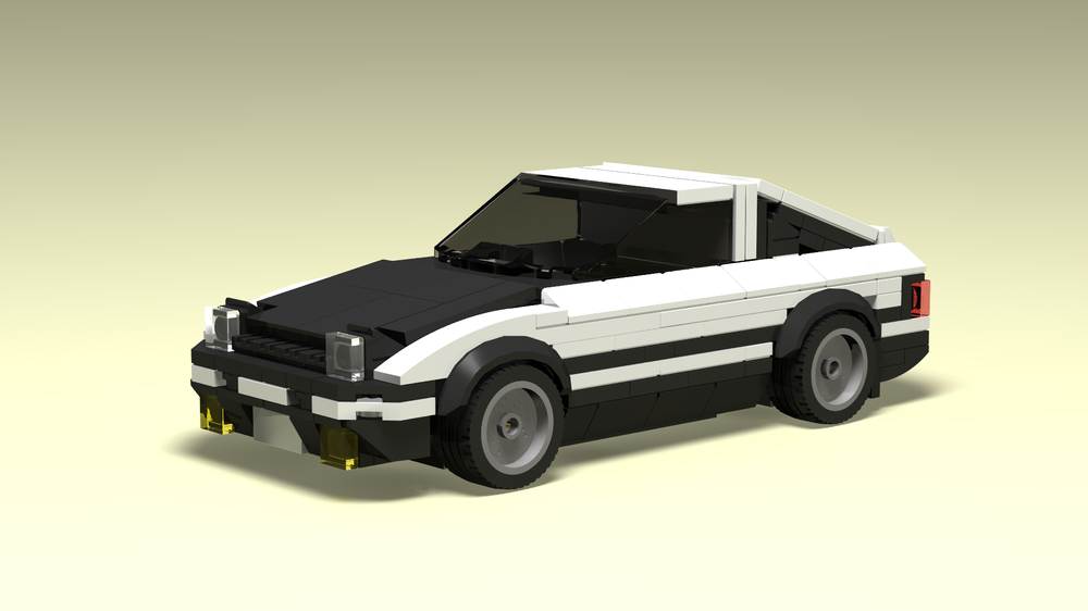 LEGO MOC Takumi's AE86 from Initial D Fifth Stage MOC by Nefuscated ...