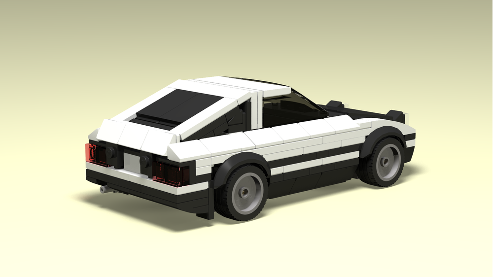 LEGO MOC Takumi's AE86 from Initial D Fifth Stage MOC by Nefuscated ...