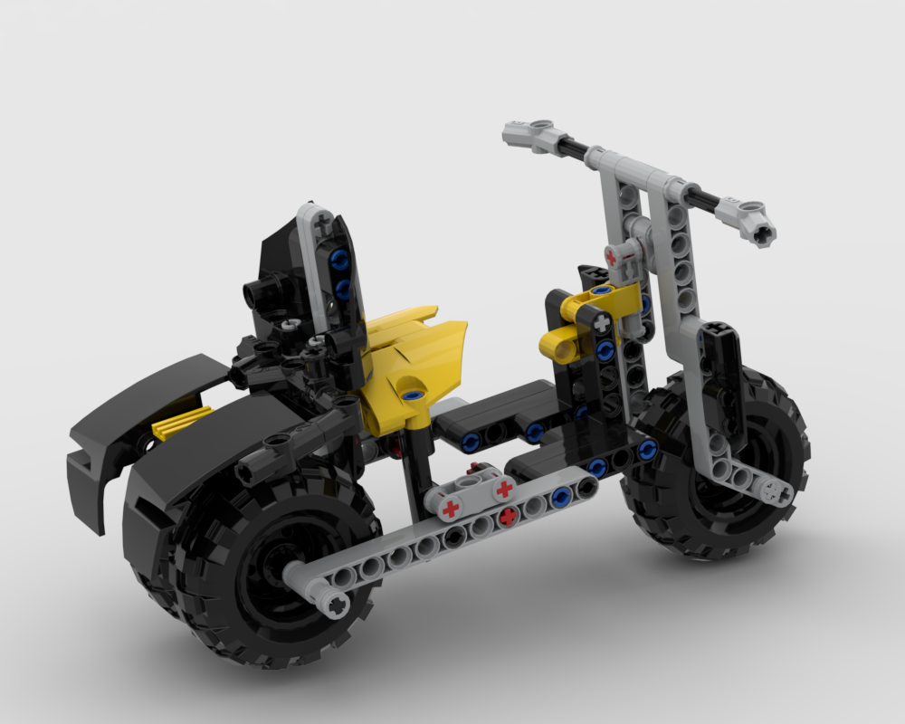 Lego Moc Motor Scooter 42034 Alternative By Erikgs Rebrickable