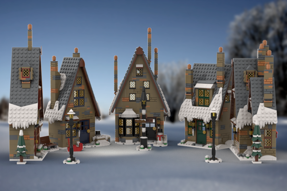 LEGO MOC Hogsmeade House Bundle by JD Bricks | Rebrickable - Build with LEGO
