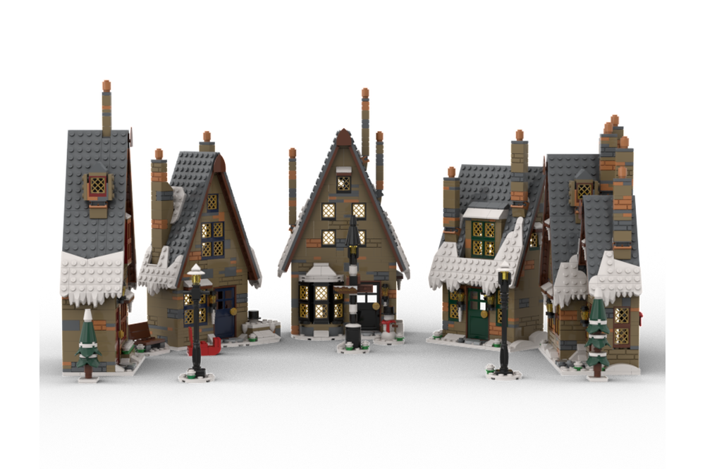 LEGO MOC Hogsmeade House Bundle by JD Bricks | Rebrickable - Build with LEGO