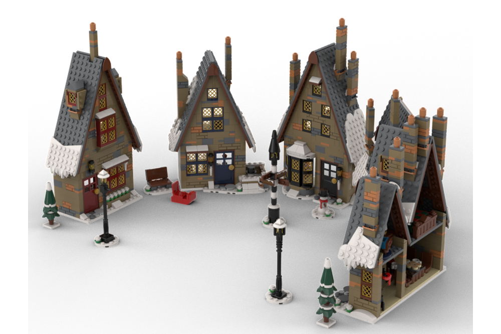 LEGO MOC Hogsmeade House Bundle by JD Bricks | Rebrickable - Build with LEGO