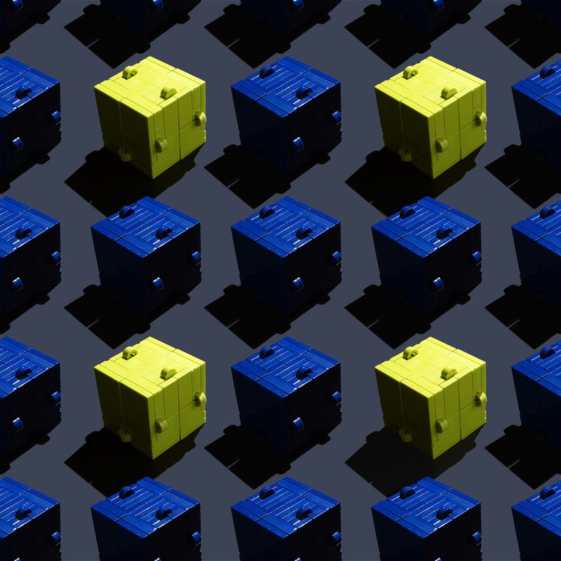 LEGO MOC Endless Cube by SalmonBrick | Rebrickable - Build with LEGO