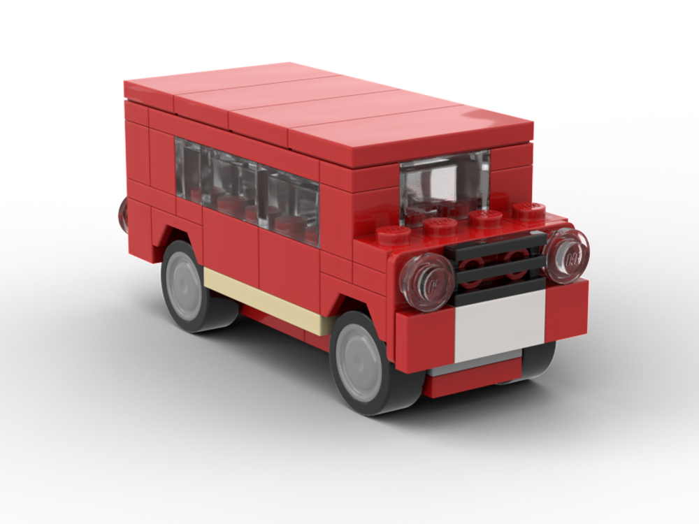 LEGO MOC 40220 - Van by Kevinkeroro | Rebrickable - Build with LEGO
