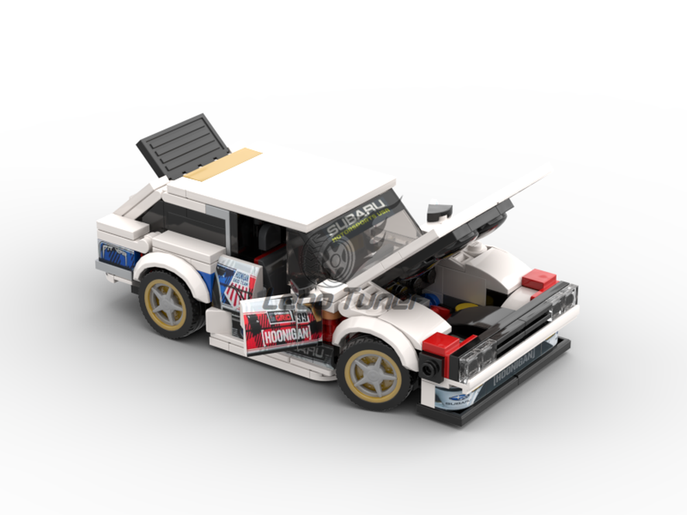 LEGO MOC Subaru Family Huckster by TheBoostedBrick | Rebrickable ...
