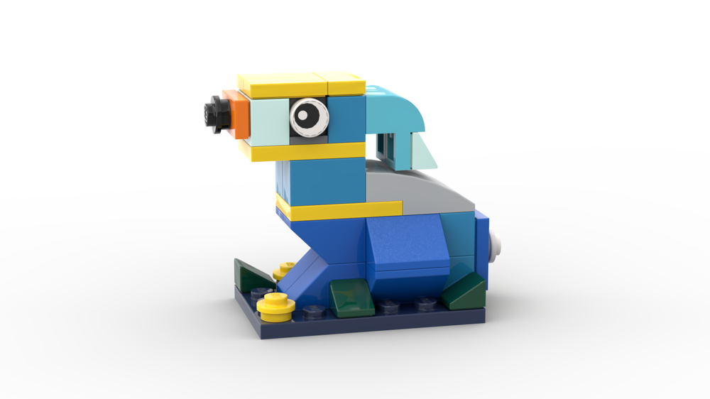 LEGO MOC 10696 Bunny by Lenarex | Rebrickable - Build with LEGO