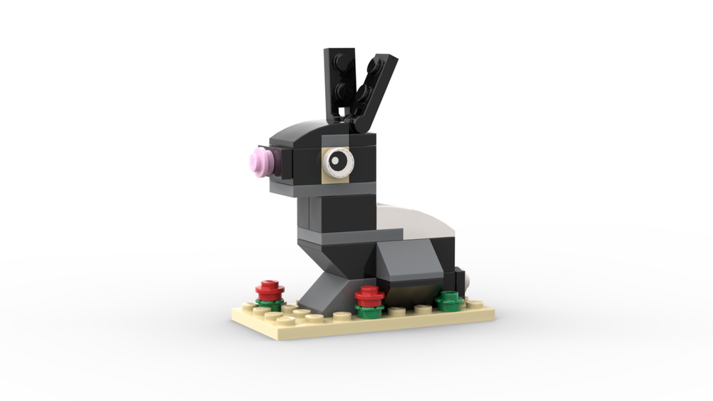 LEGO MOC 11011 Bunny by Lenarex | Rebrickable - Build with LEGO