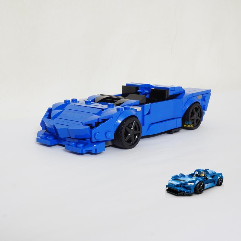 LEGO MOC 76902 Lamborghini Speedster by KMPMOCS | Rebrickable - Build ...