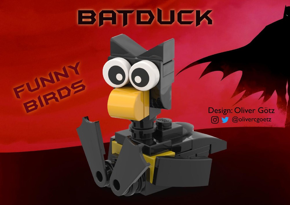 LEGO MOC Funny Birds: Batduck – The Dark Knight by olivercgoetz ...