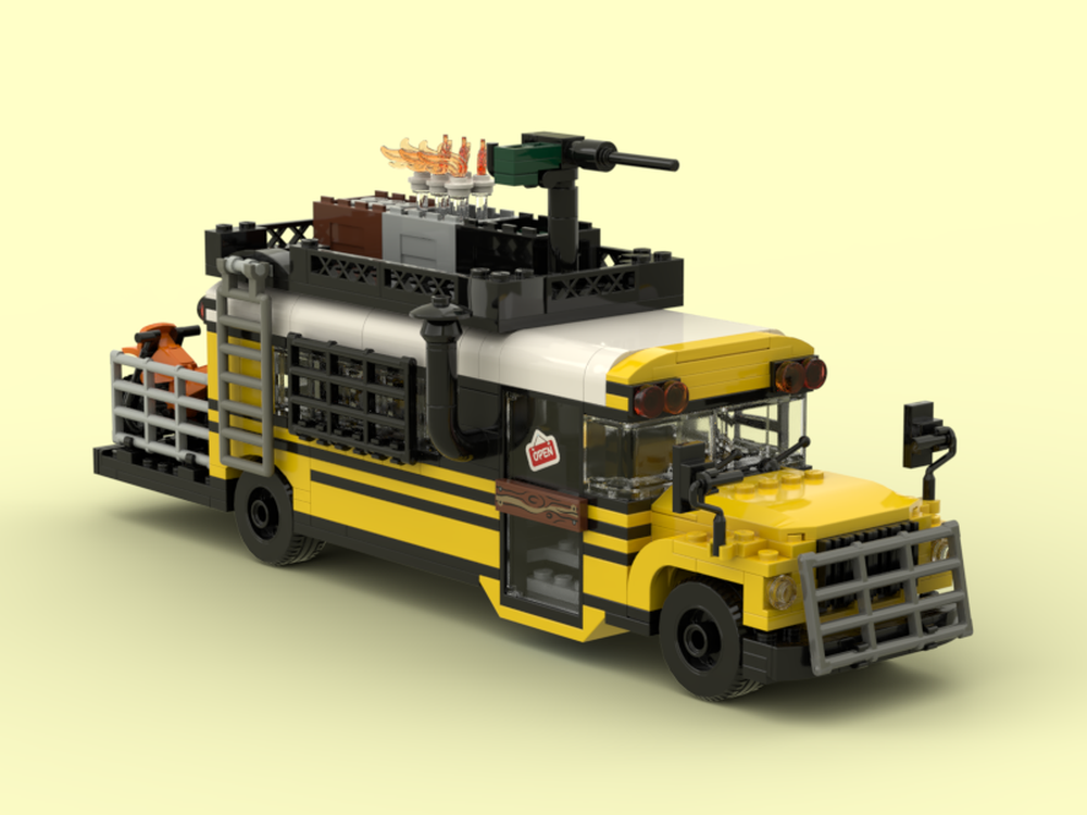 LEGO MOC Post Apocalyptic School Bus - The Battlebus by jameshigson0512 ...