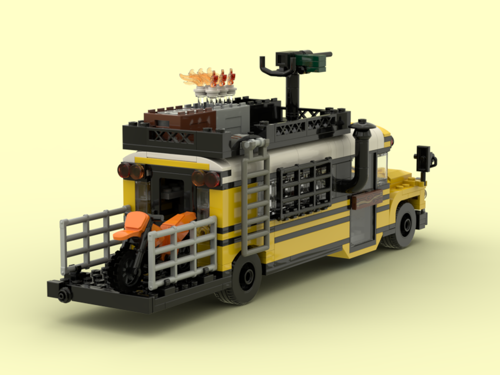 LEGO MOC Post Apocalyptic School Bus - The Battlebus by jameshigson0512 ...