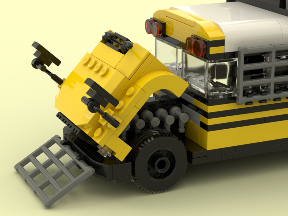 Lego Moc Post Apocalyptic School Bus The Battlebus By Jameshigson0512