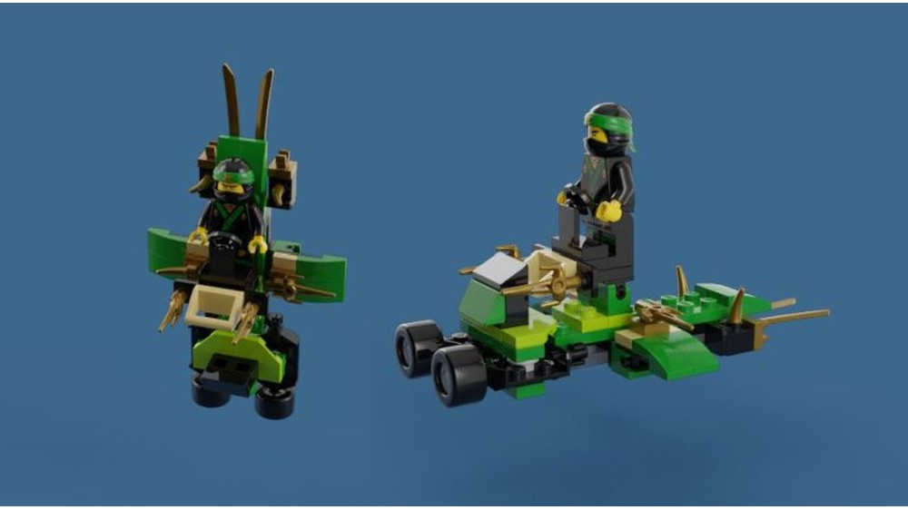 LEGO MOC 30532 Turbo Mech by BriXperiMent | Rebrickable - Build with LEGO