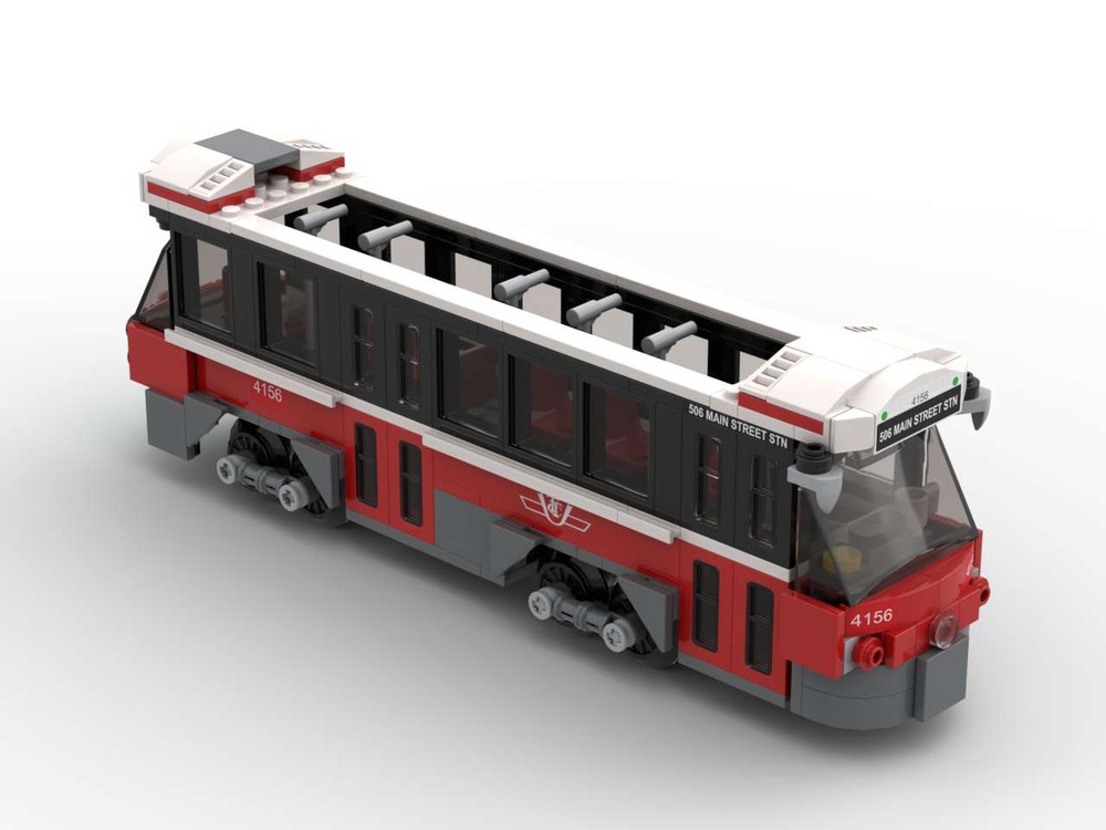 LEGO MOC TTC CLRV Streetcar by TO.Creations | Rebrickable - Build with LEGO