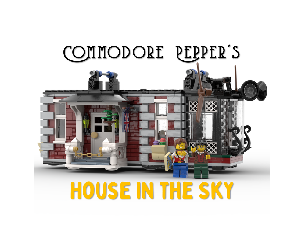 LEGO MOC Commodore Pepper's House in the Sky by SweetHomeBrickabama ...