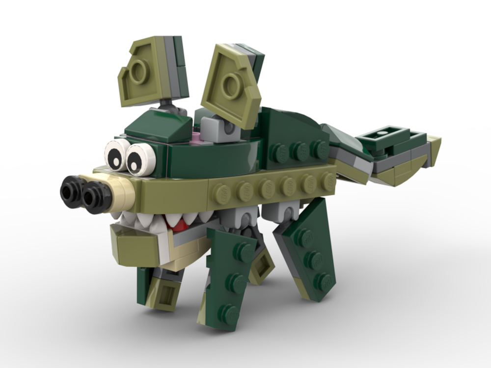 LEGO MOC croc pig by eric_nunya | Rebrickable - Build with LEGO