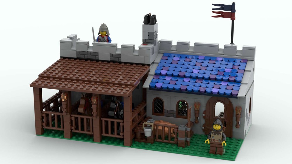 LEGO MOC 2Pigs Inn by kedvard | Rebrickable - Build with LEGO