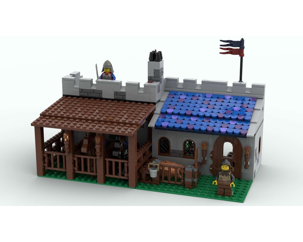 LEGO MOC 2Pigs Inn by kedvard | Rebrickable - Build with LEGO