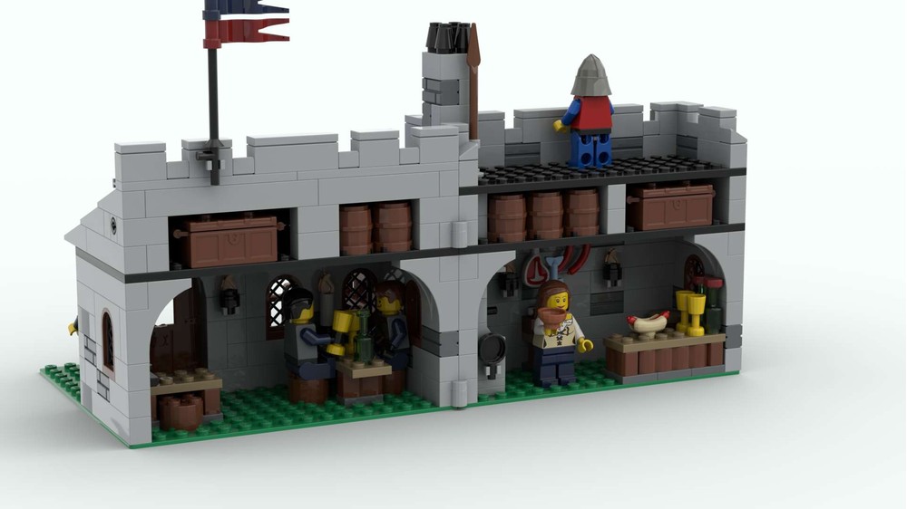 LEGO MOC 2Pigs Inn by kedvard | Rebrickable - Build with LEGO