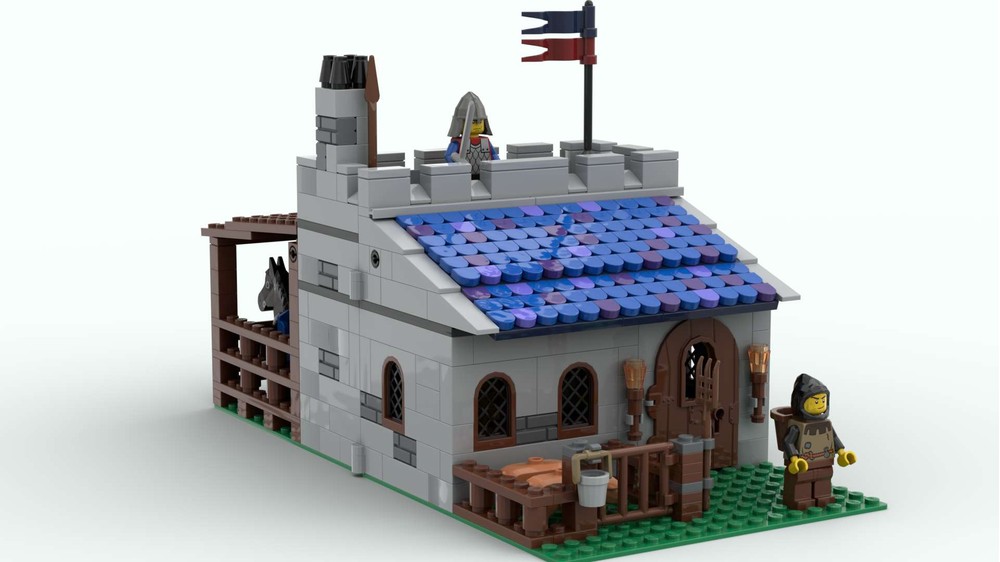 LEGO MOC 2Pigs Inn by kedvard | Rebrickable - Build with LEGO