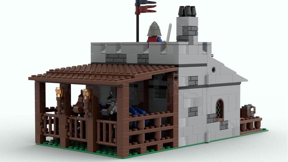 LEGO MOC 2Pigs Inn by kedvard | Rebrickable - Build with LEGO