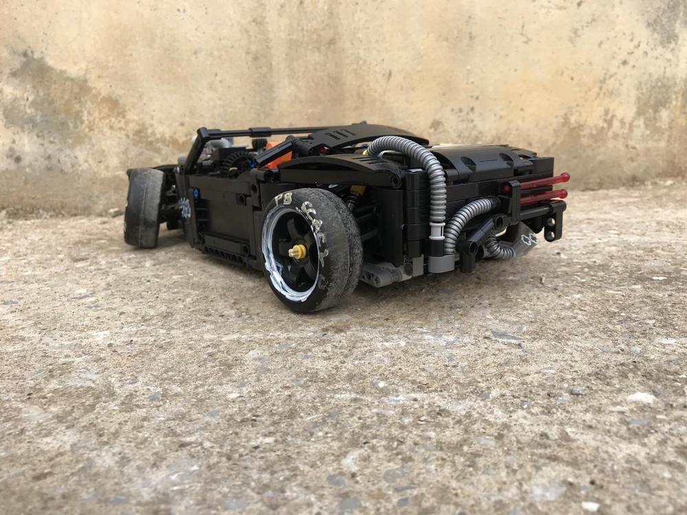 LEGO MOC Lego technic cyber hot rod by Secon Yan | Rebrickable - Build ...