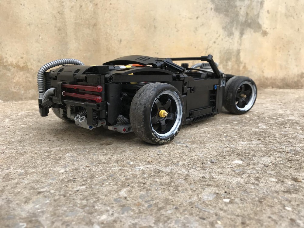 LEGO MOC Lego technic cyber hot rod by Secon Yan | Rebrickable - Build ...