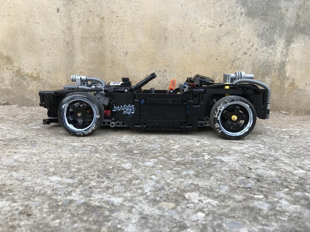 LEGO MOC Lego technic cyber hot rod by Secon Yan | Rebrickable - Build ...