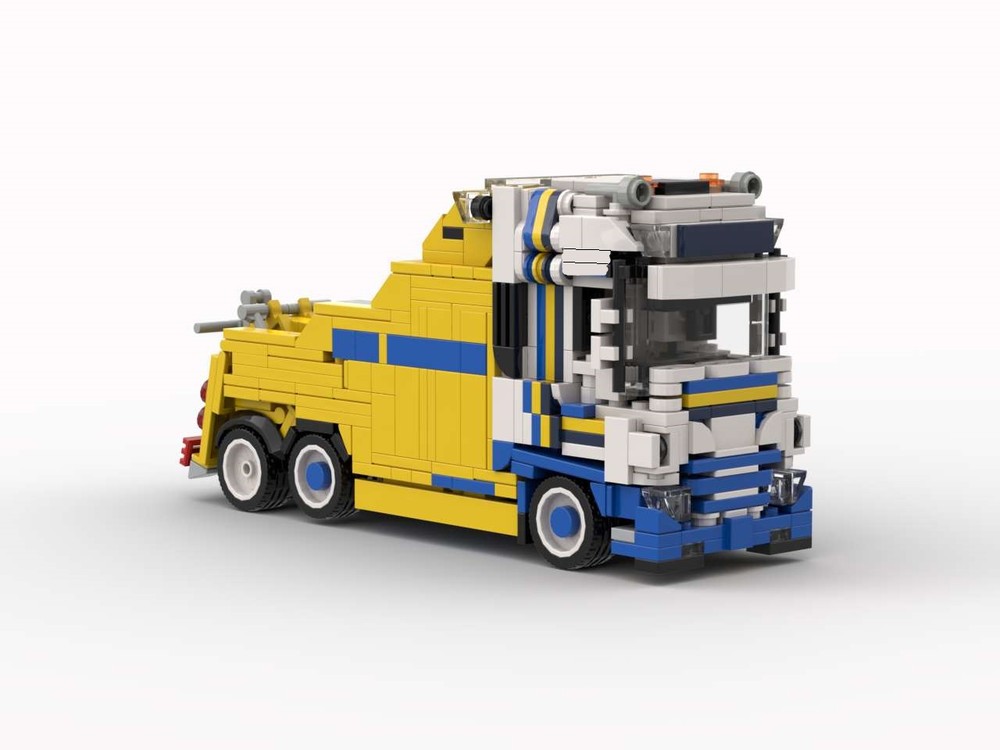 LEGO MOC Daf XF Recovery truck by JBolink | Rebrickable - Build with LEGO