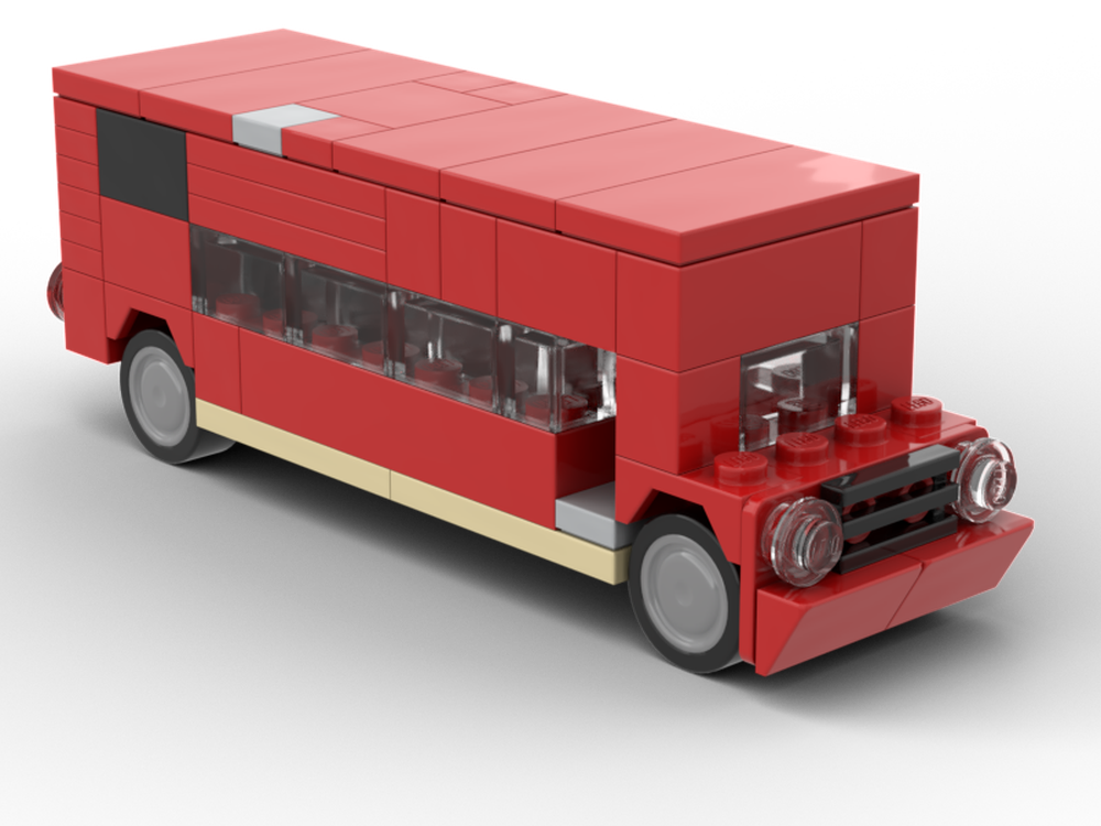 LEGO MOC 40220-bus by Kevinkeroro | Rebrickable - Build with LEGO