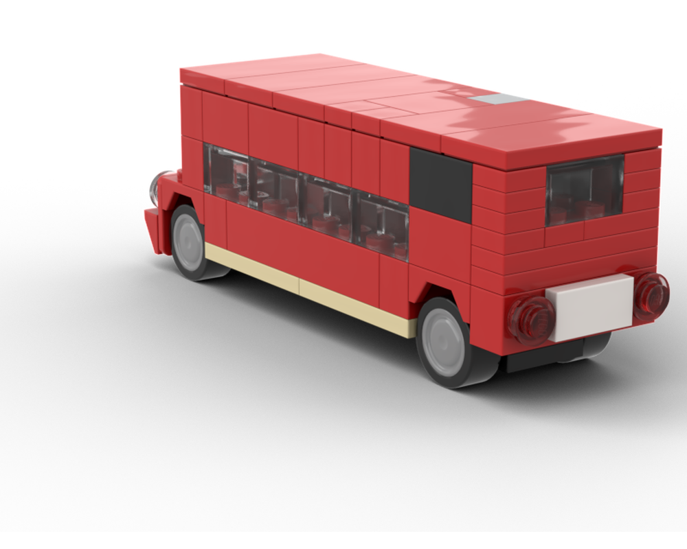LEGO MOC 40220-bus by Kevinkeroro | Rebrickable - Build with LEGO