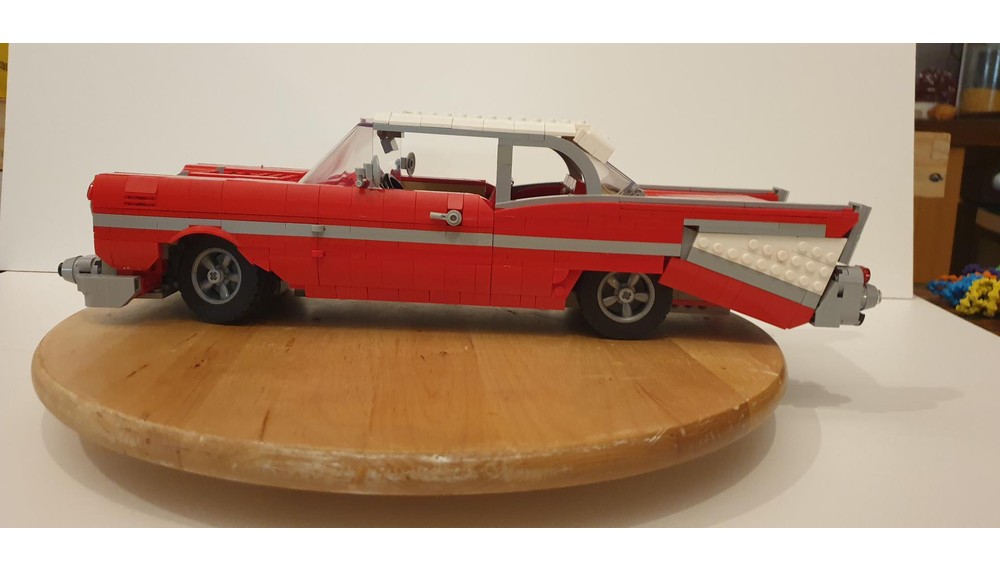 LEGO MOC Chevrolet 1957 Belair by CedTomcat | Rebrickable - Build with LEGO