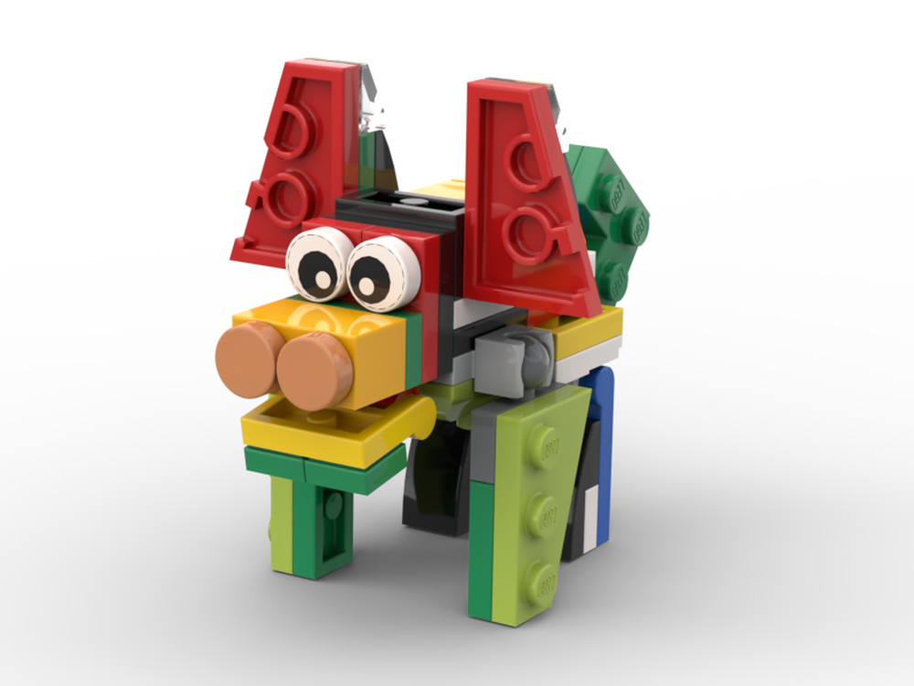 LEGO MOC rainforest pig by eric_nunya | Rebrickable - Build with LEGO