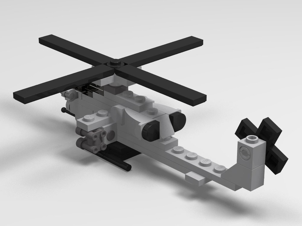 LEGO MOC Micro Bell AH-1Z Viper by SupersoniqueBricks | Rebrickable ...