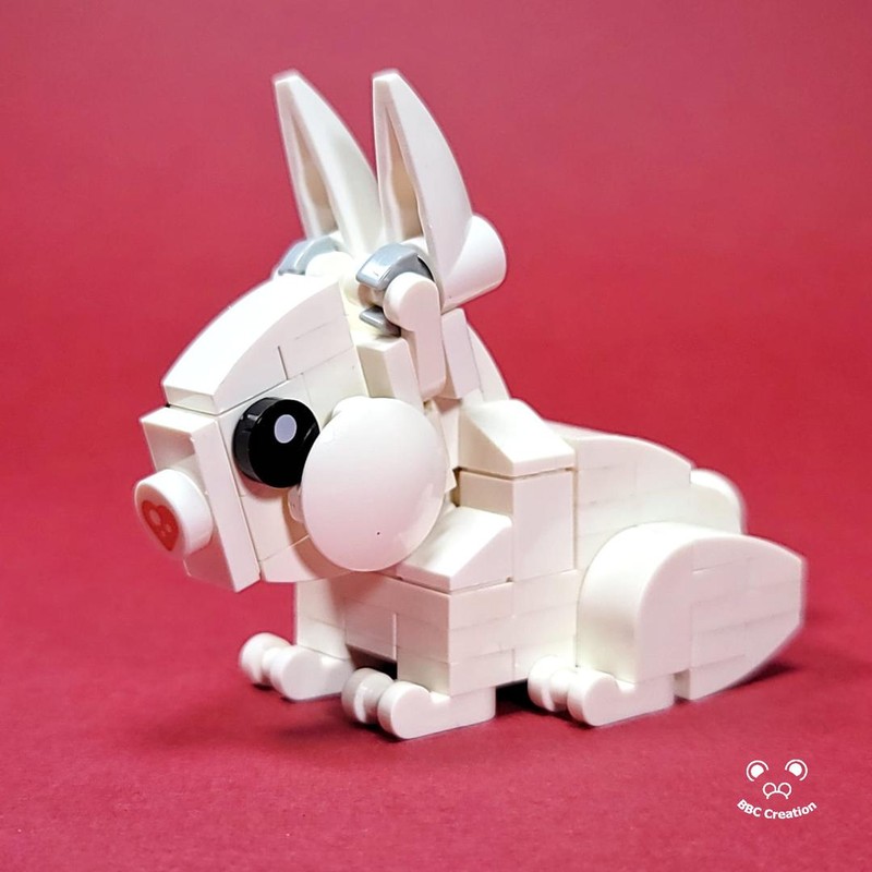 LEGO MOC Mini Rabbit by bbchai | Rebrickable - Build with LEGO
