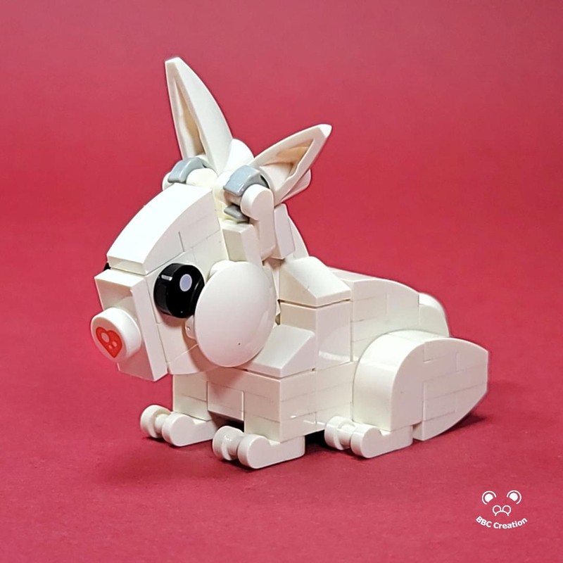 LEGO MOC Mini Rabbit by bbchai | Rebrickable - Build with LEGO