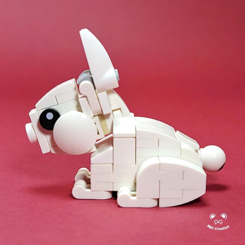 LEGO MOC Mini Rabbit by bbchai | Rebrickable - Build with LEGO