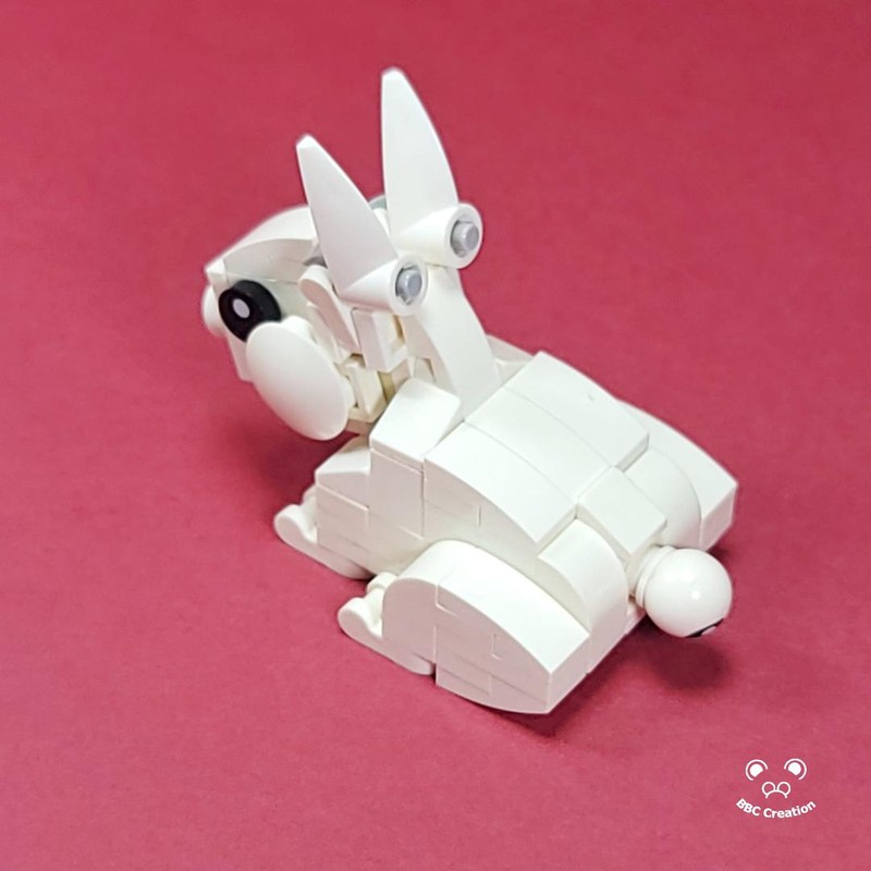 LEGO MOC Mini Rabbit by bbchai | Rebrickable - Build with LEGO