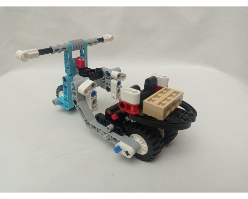 Lego Moc Pizza Scooter 42133 Alternative By Erikgs Rebrickable