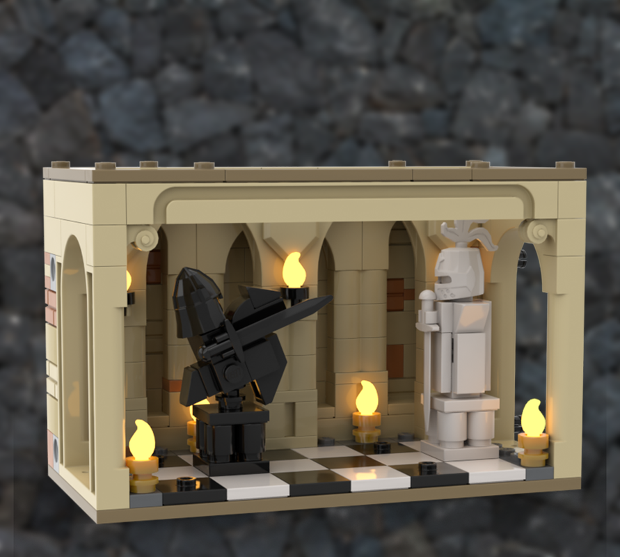 LEGO MOC Wizarding Chess Obstacle by JD Bricks | Rebrickable - Build ...