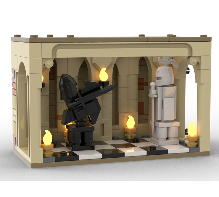 LEGO MOC Wizarding Chess Obstacle by JD Bricks | Rebrickable - Build ...
