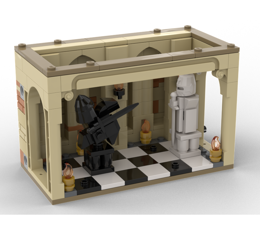 LEGO MOC Wizarding Chess Obstacle by JD Bricks | Rebrickable - Build ...