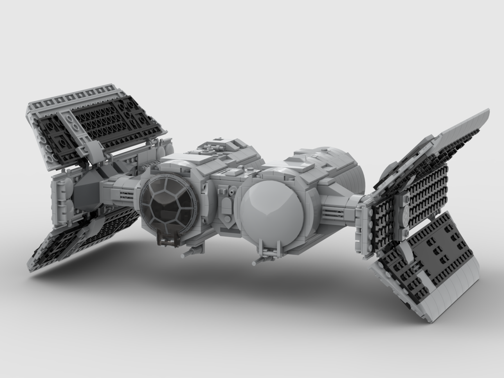 LEGO MOC TIE/sh Shuttle by Fabian2 | Rebrickable - Build with LEGO