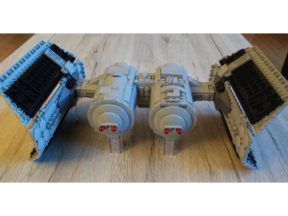 LEGO MOC TIE/sh Shuttle by Fabian2 | Rebrickable - Build with LEGO