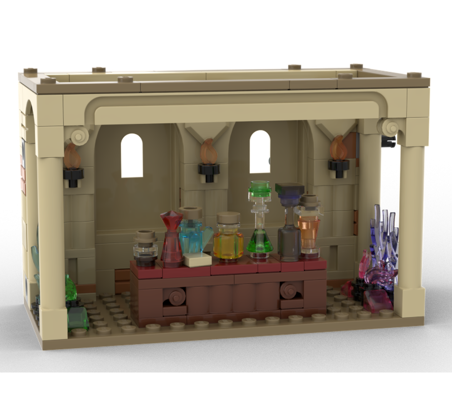 LEGO MOC Logic and Potions Obstacle by JD Bricks | Rebrickable - Build ...