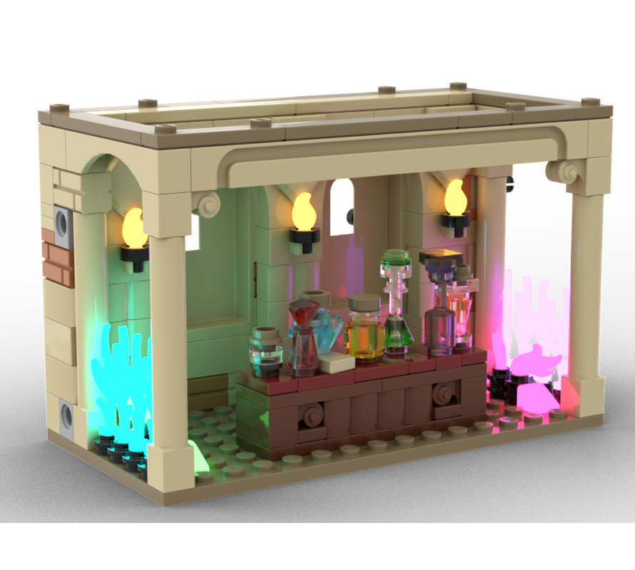 LEGO MOC Logic and Potions Obstacle by JD Bricks | Rebrickable - Build ...