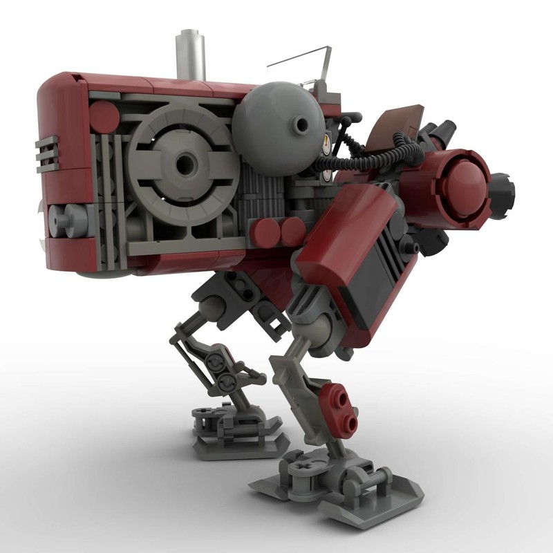 LEGO MOC Walker tractor by legolt_fr | Rebrickable - Build with LEGO