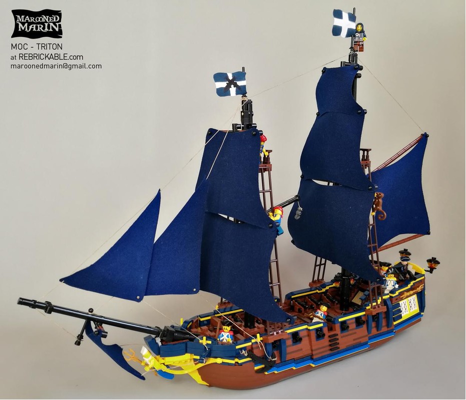 LEGO MOC TRITON by Marooned_Marin | Rebrickable - Build with LEGO