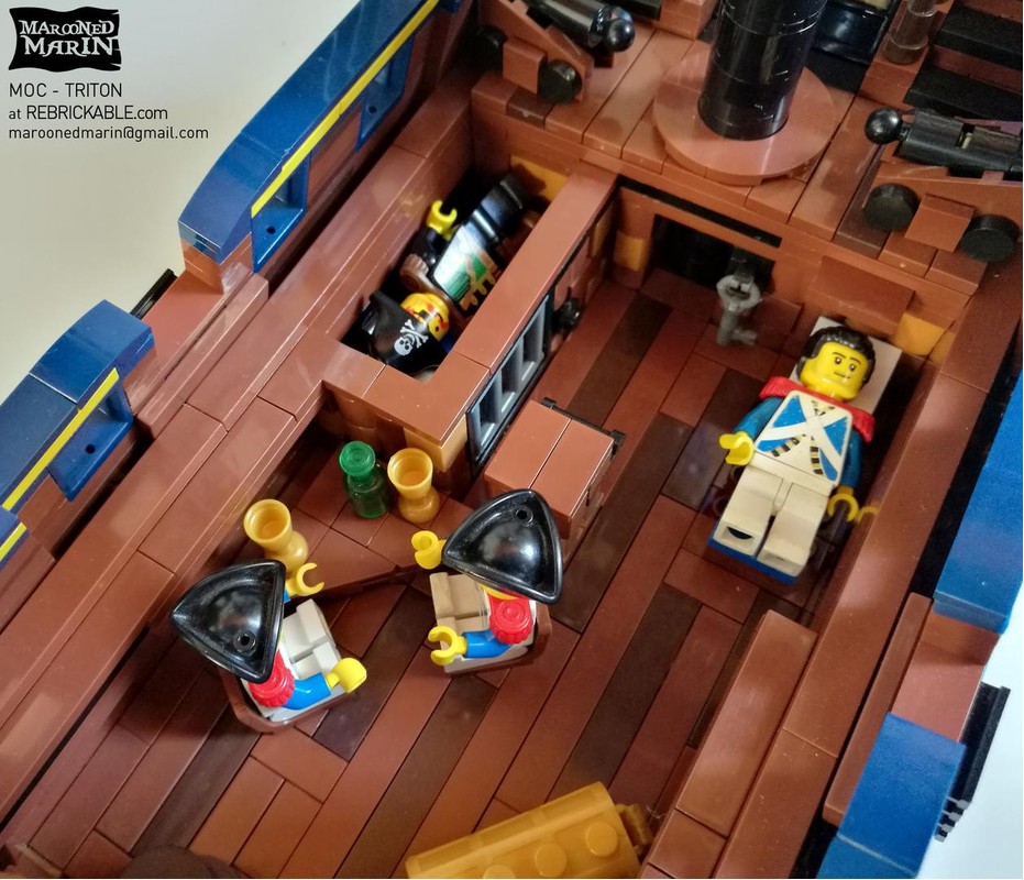 LEGO MOC TRITON by Marooned_Marin | Rebrickable - Build with LEGO