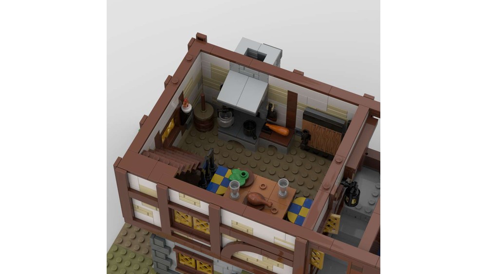 LEGO MOC Medieval Farm based on 21325 Medieval Blacksmith by JensDB ...